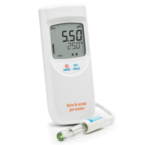 เครื่องวัดกรดด่างผิวหนัง Skin pH Portable Meter รุ่น HI99181