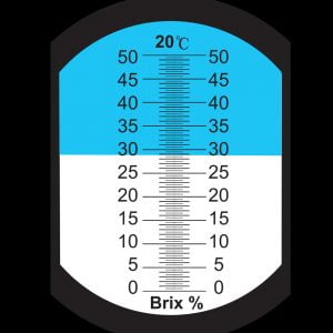 เครื่องวัดความหวาน Brix Refractometer 0-50 Brix
