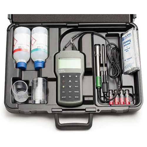 HI98191 อุปกรณ์วัด pH/ORP/ISE เเบบพกพาสำหรับงานภาคสนาม Waterproof IP67 ...